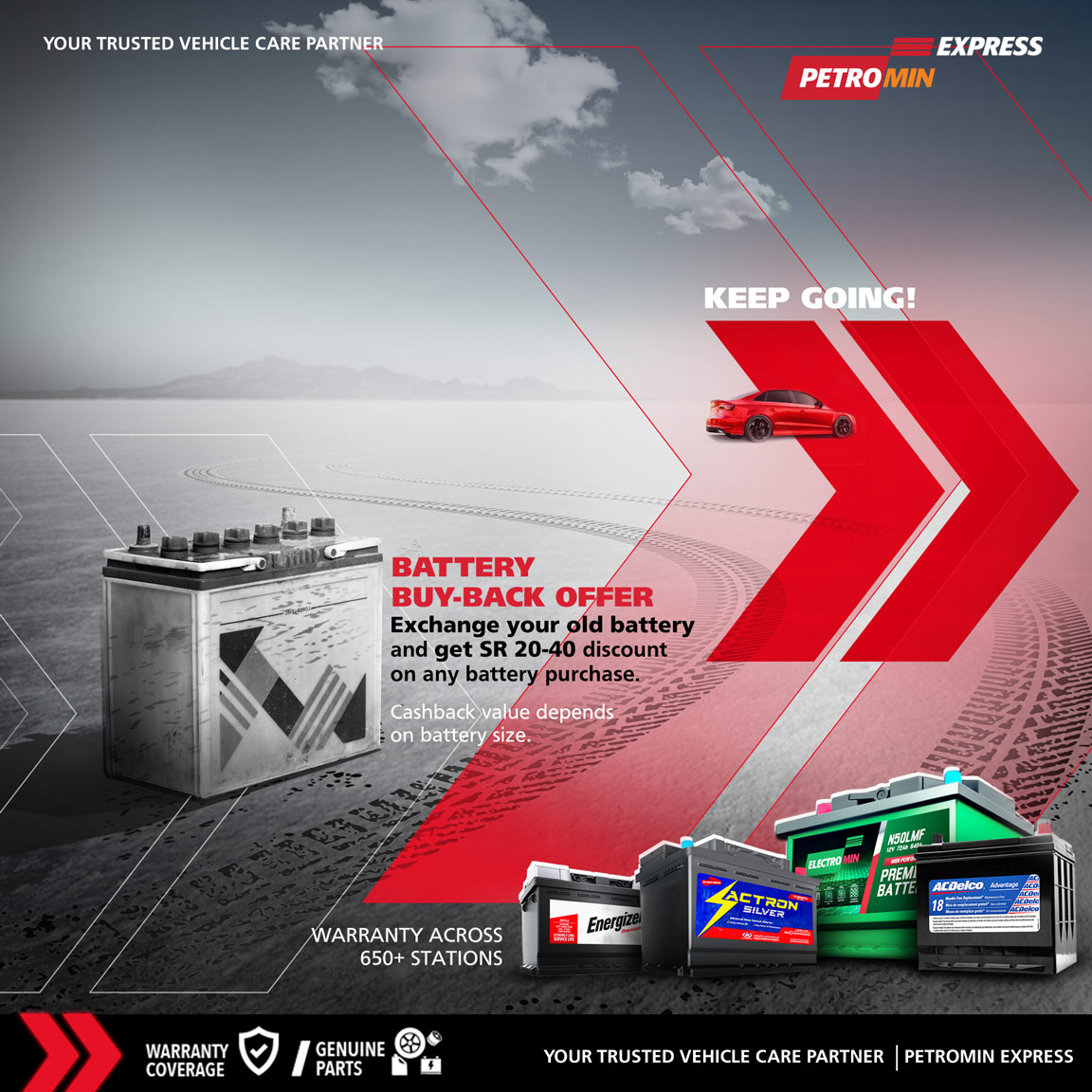 Battery Buy-Back Offer | Car Battery Brands | Petromin Express